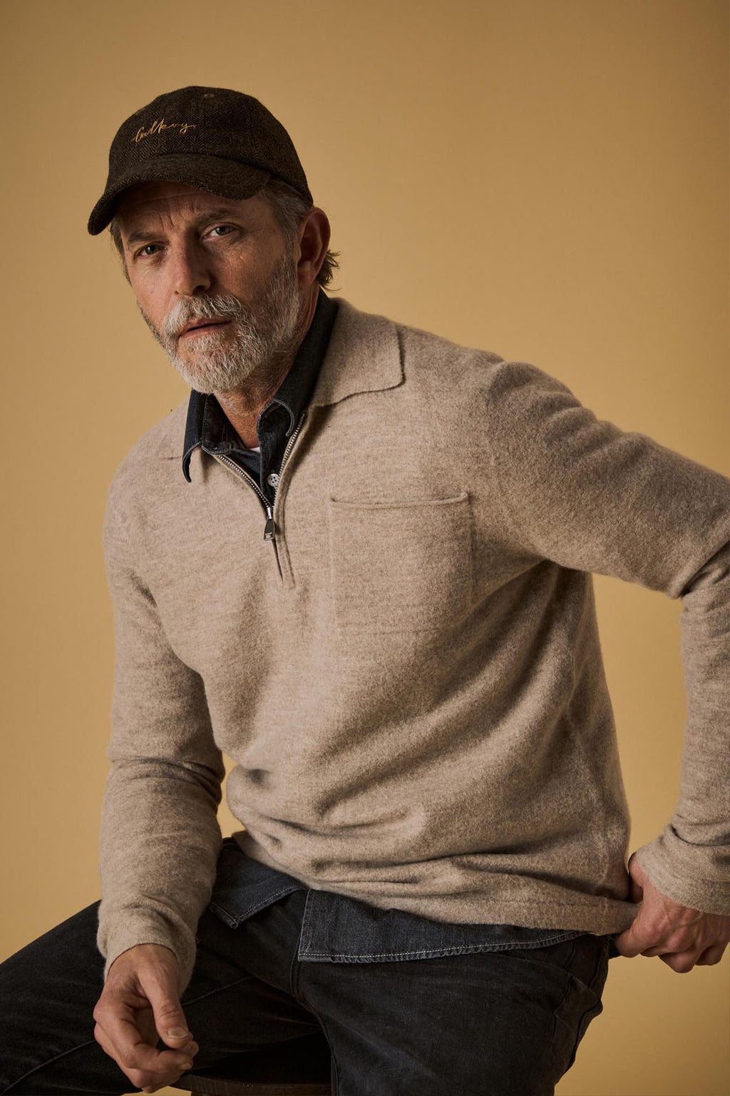 Mos Mosh sweater beige | Rivera