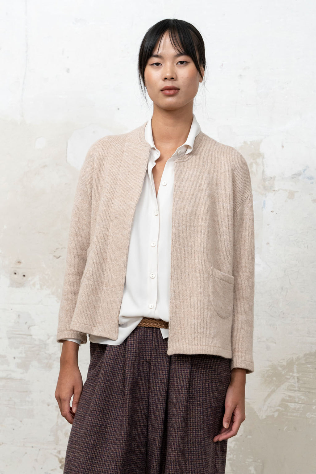 Inara beige jacket | Rivera