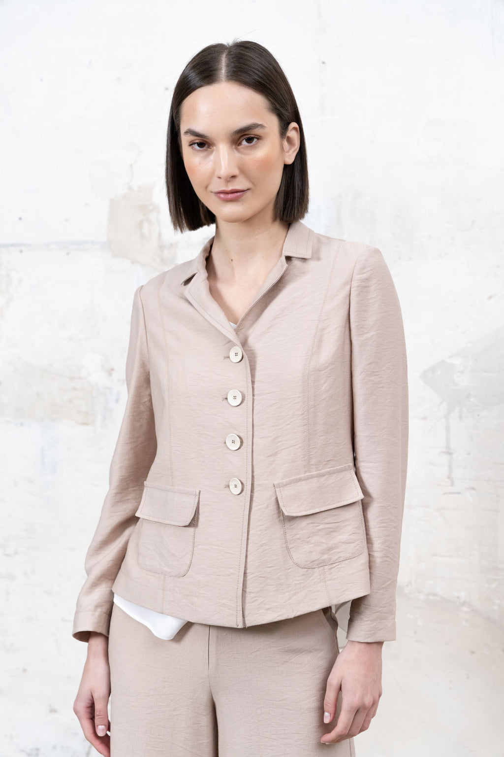 Blazer Rochelle beige | Rivera